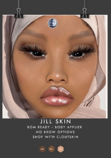 Second Life Marketplace Jill Mocha Skin